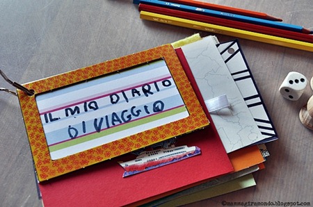 Diario di viaggio per bambini. Travel Journal for Kids